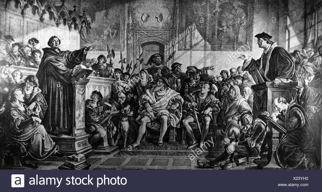 Protestant Reformation Painting High Resolution Stock Photography and ...