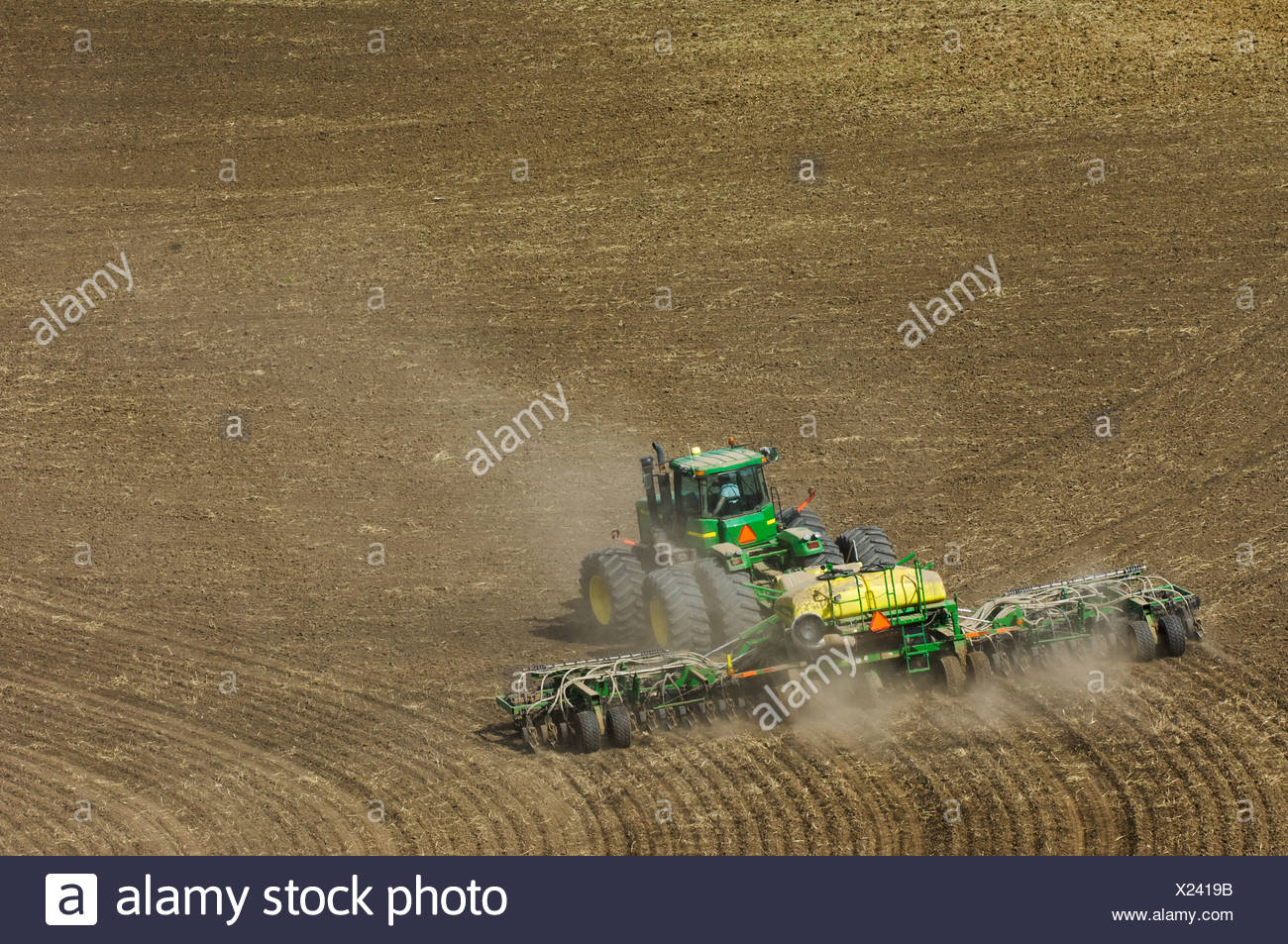 Air Seeder With Tractor High Resolution Stock Photography and Images ...