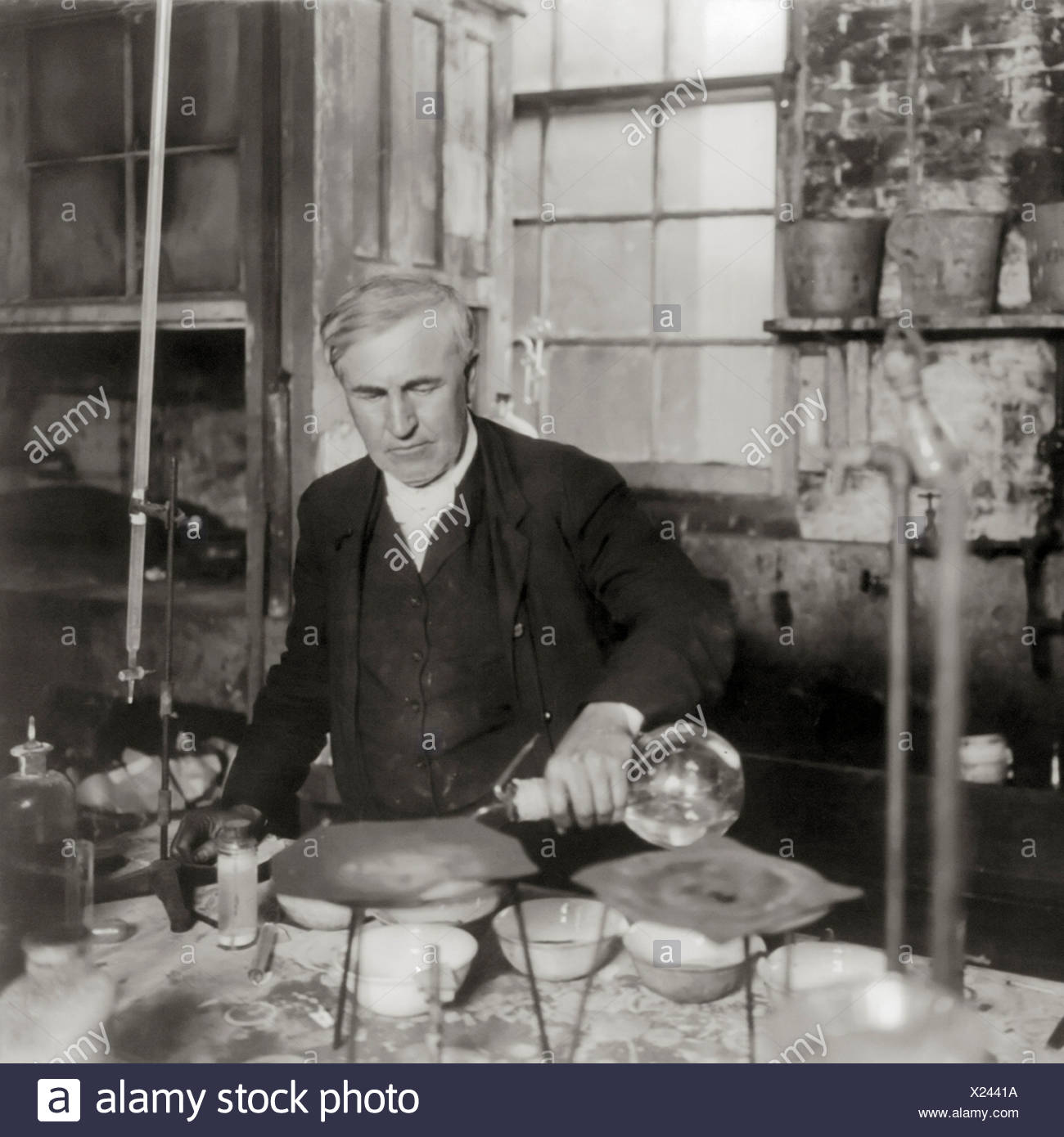 Edison Laboratory High Resolution Stock Photography and Images - Alamy