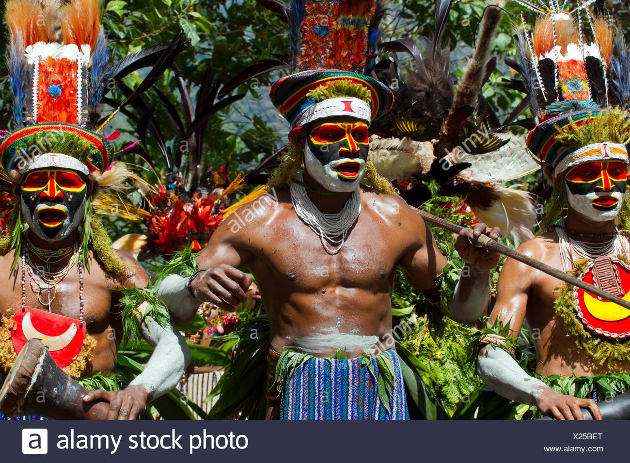 Papua New Guinea Tribesmen High Resolution Stock Photography and Images ...