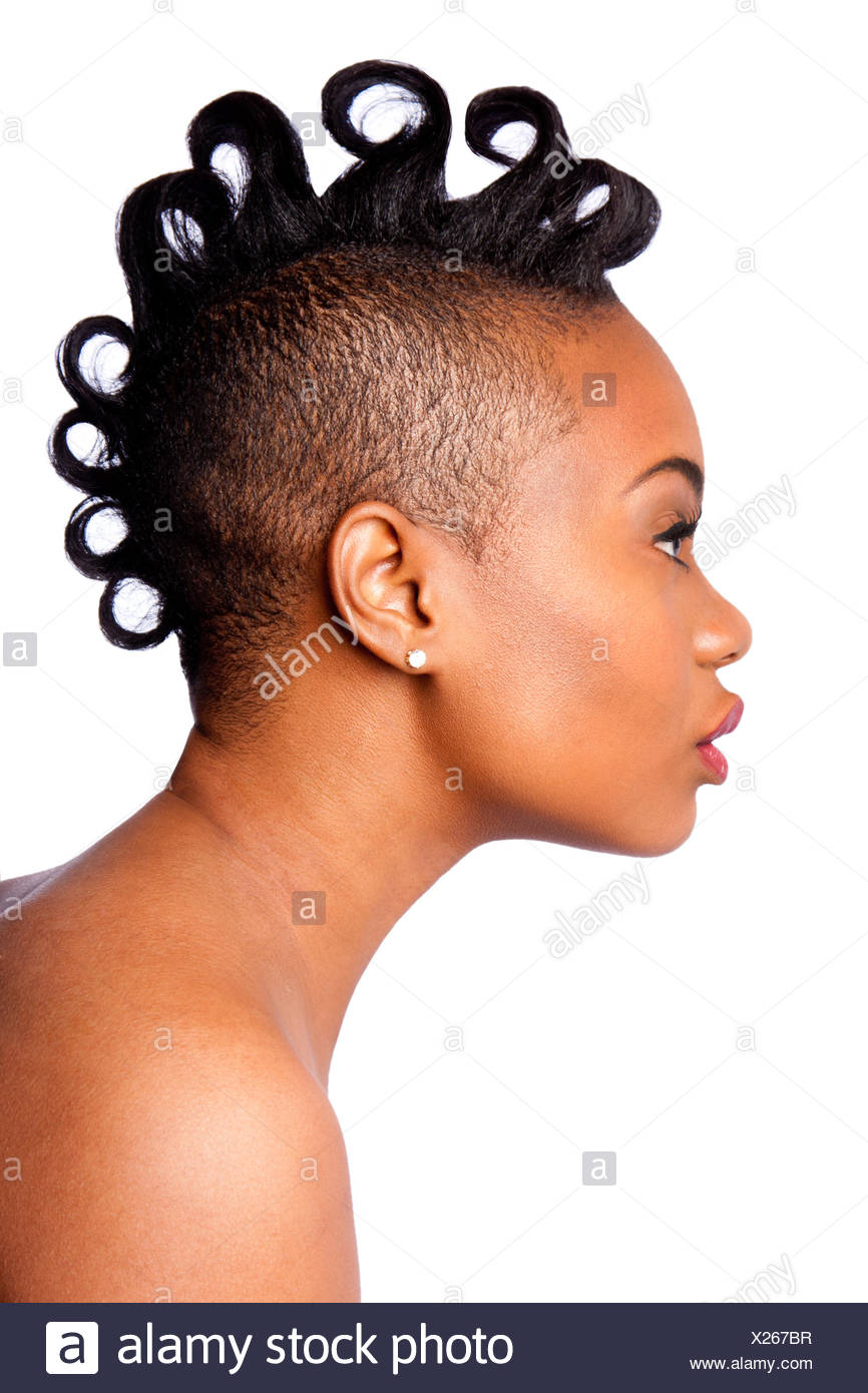 African Woman Face Profile Side High Resolution Stock Photography and ...