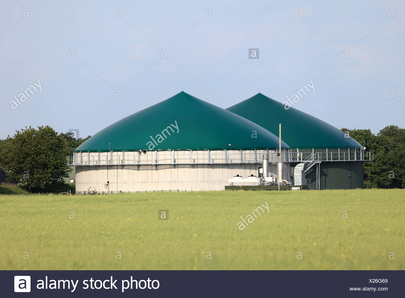 Biogas Plant And Silage Stock Photos & Biogas Plant And Silage Stock ...