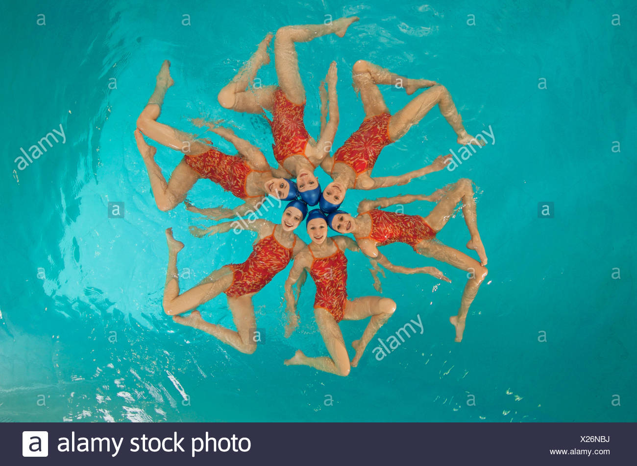 Synchronized Swim Team Stock Photos & Synchronized Swim Team Stock ...