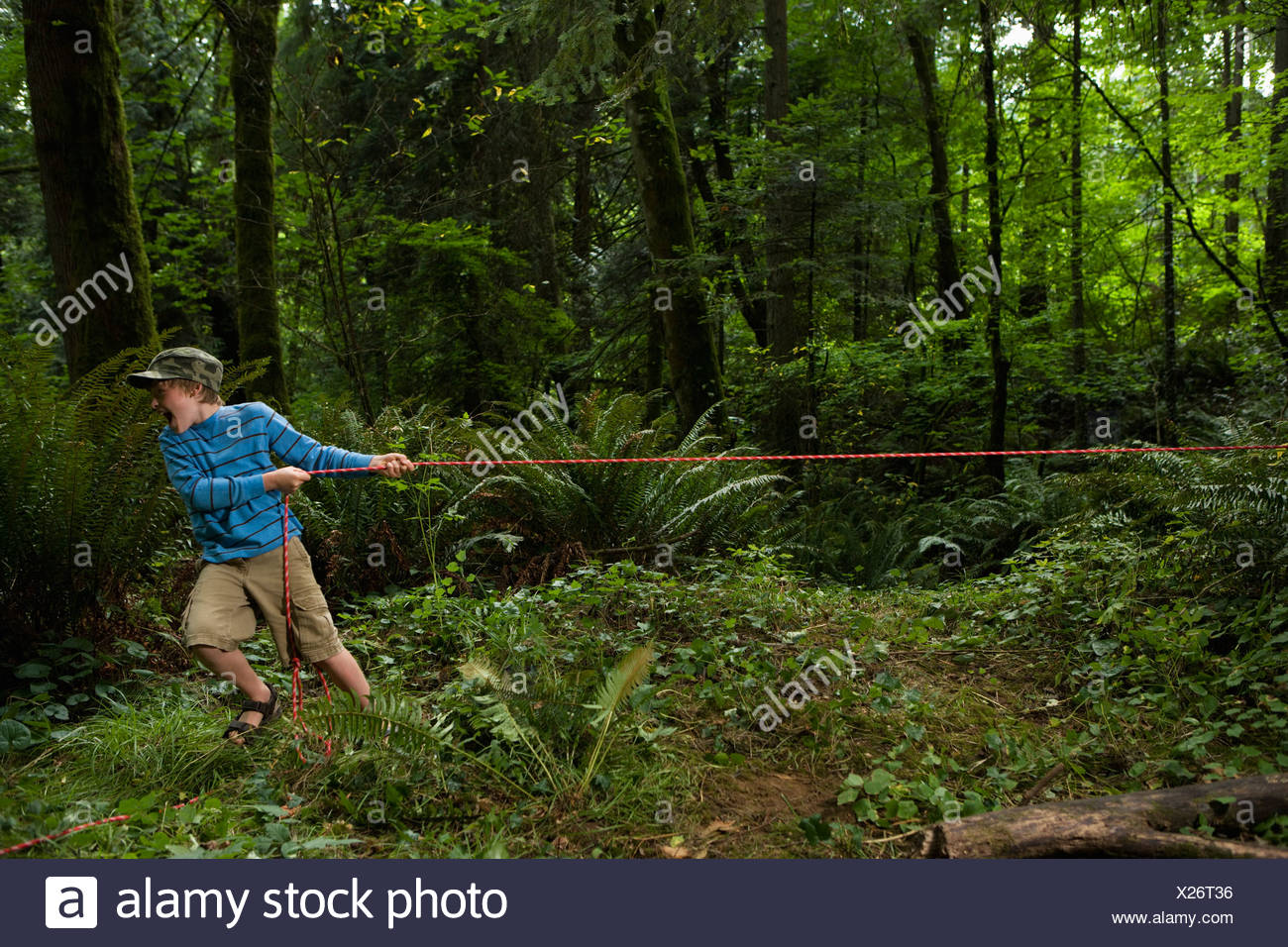 Rope Pulling High Resolution Stock Photography and Images - Alamy