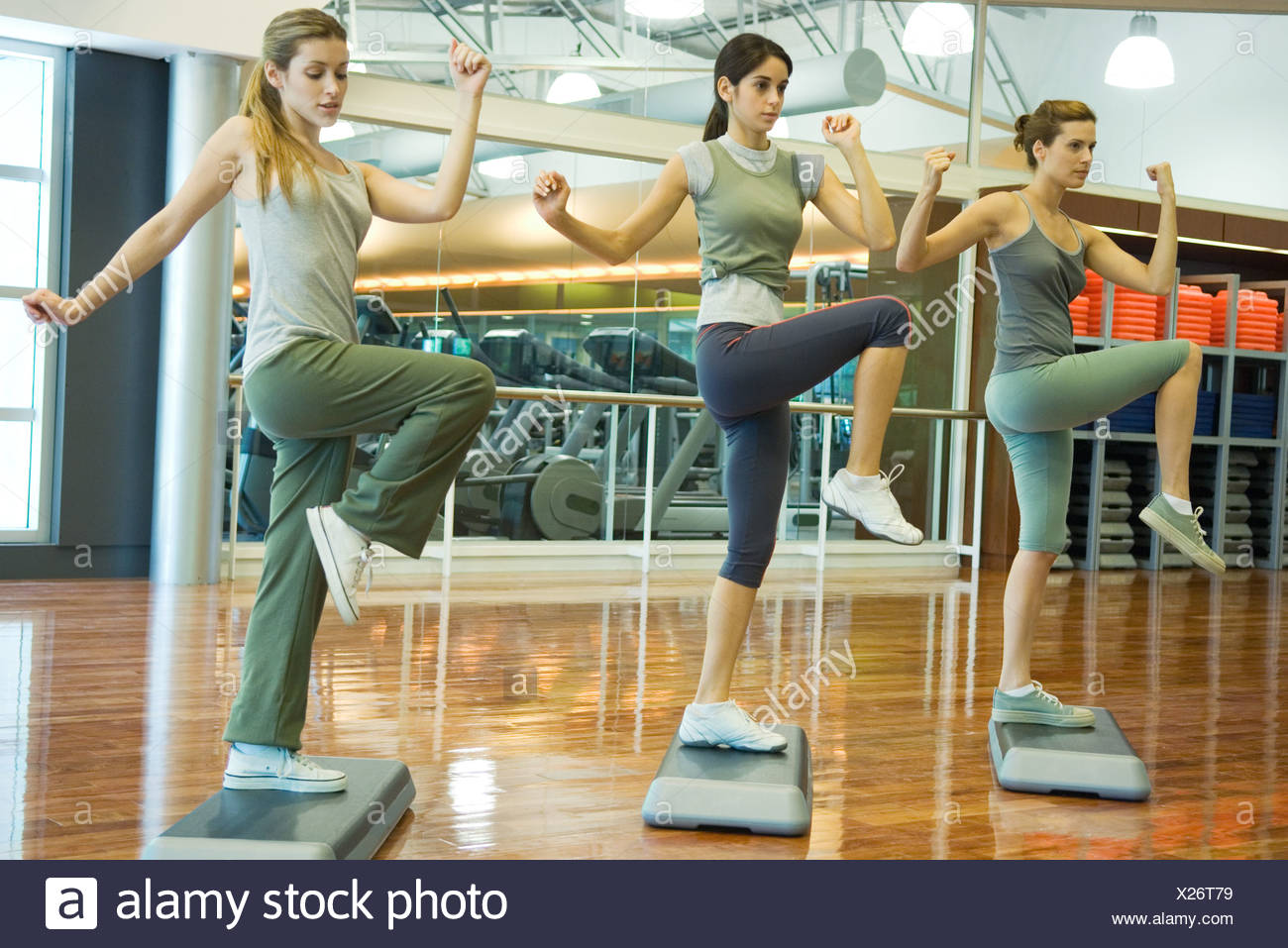 Aerobic Movements High Resolution Stock Photography and Images - Alamy