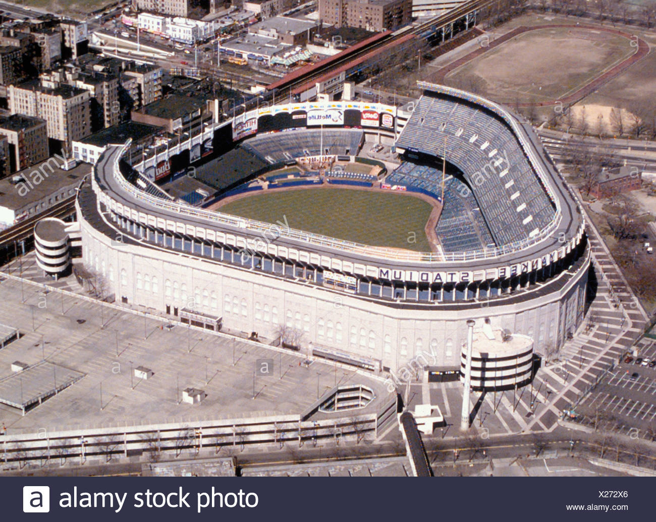 Yankee Stadium Aerial High Resolution Stock Photography and Images - Alamy