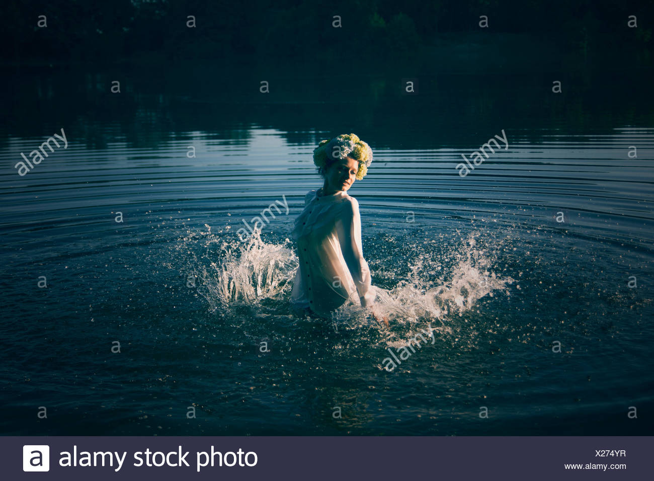 Female Water Nymph High Resolution Stock Photography and Images - Alamy