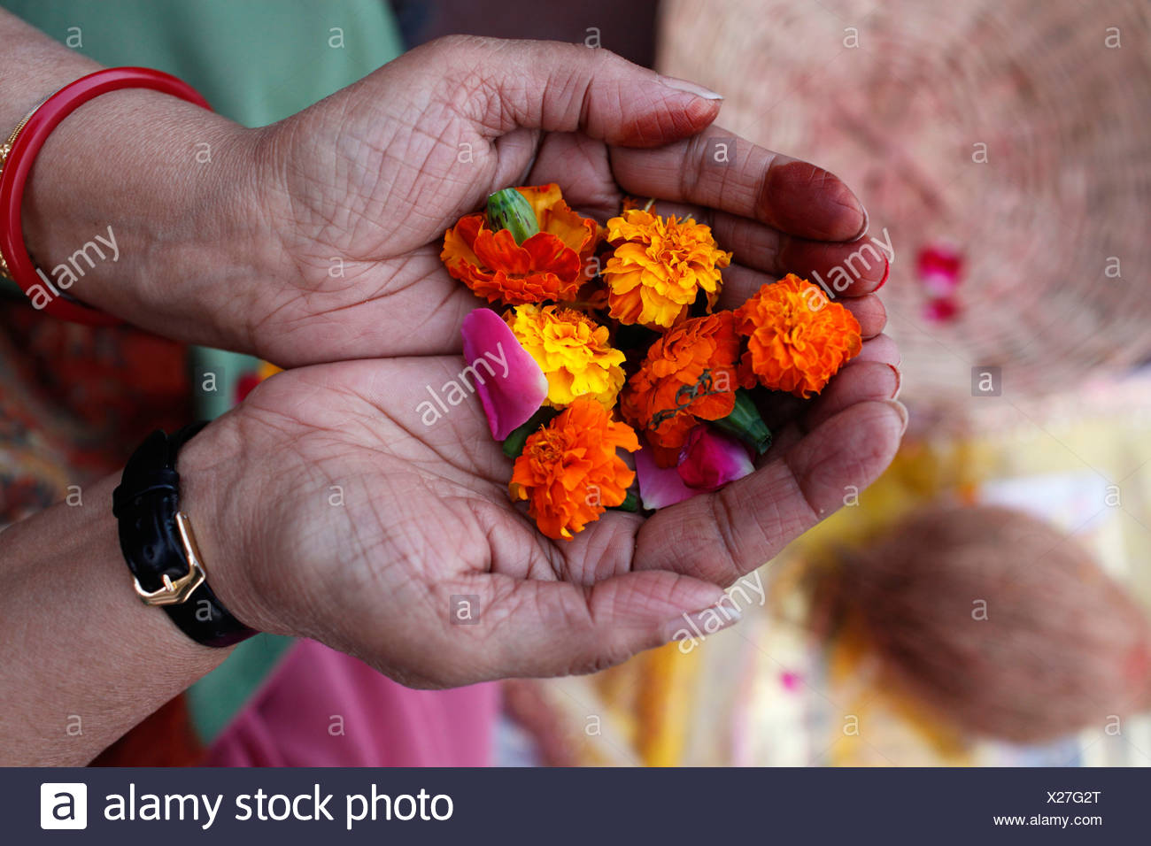 Prayer Hindu High Resolution Stock Photography and Images - Alamy