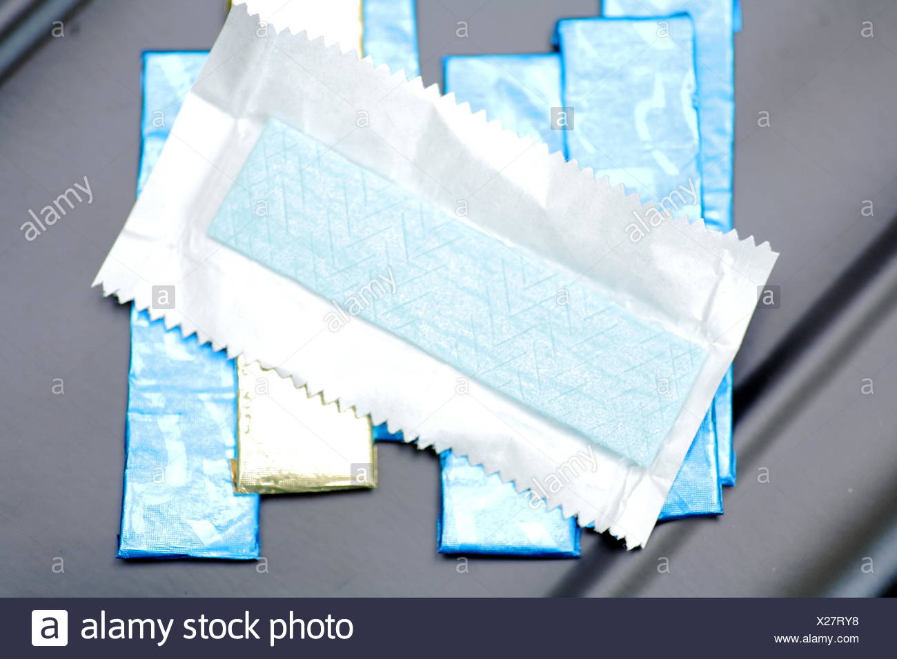 Gum Wrapper High Resolution Stock Photography and Images - Alamy