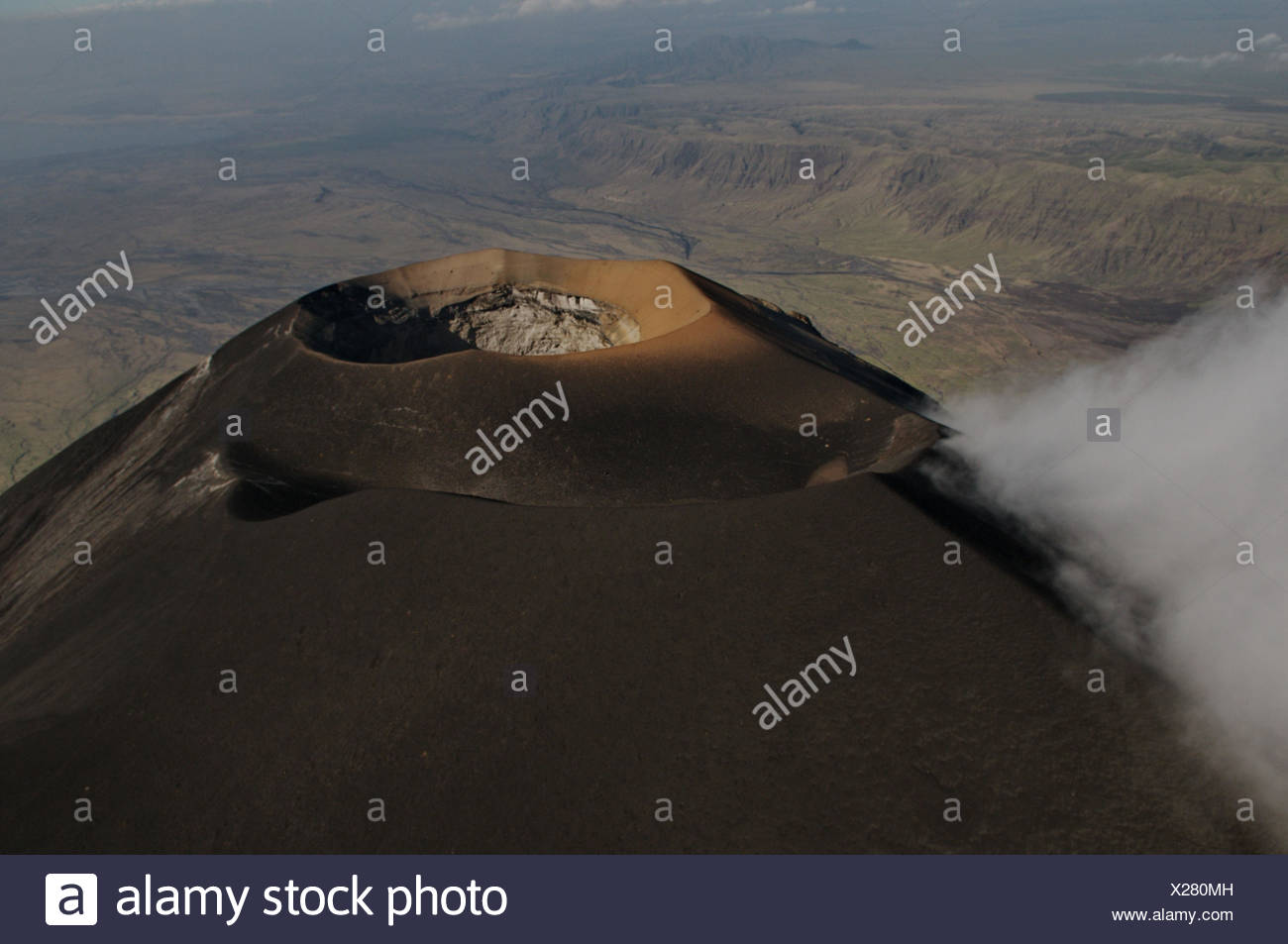Ngorongoro Crater Aerial High Resolution Stock Photography and Images ...