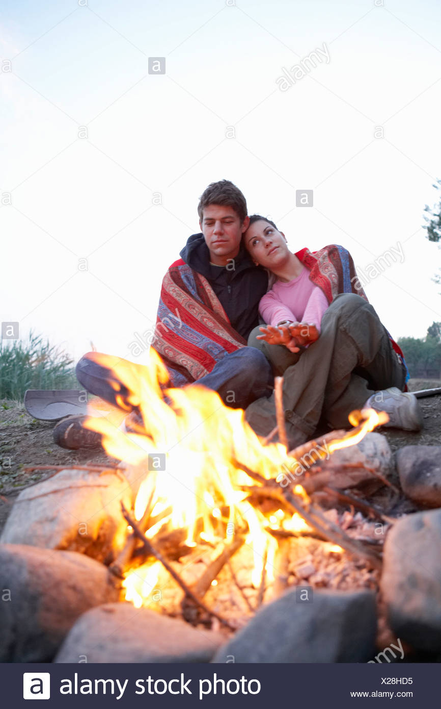 Couple Fire Blanket Stock Photos & Couple Fire Blanket Stock Images - Alamy