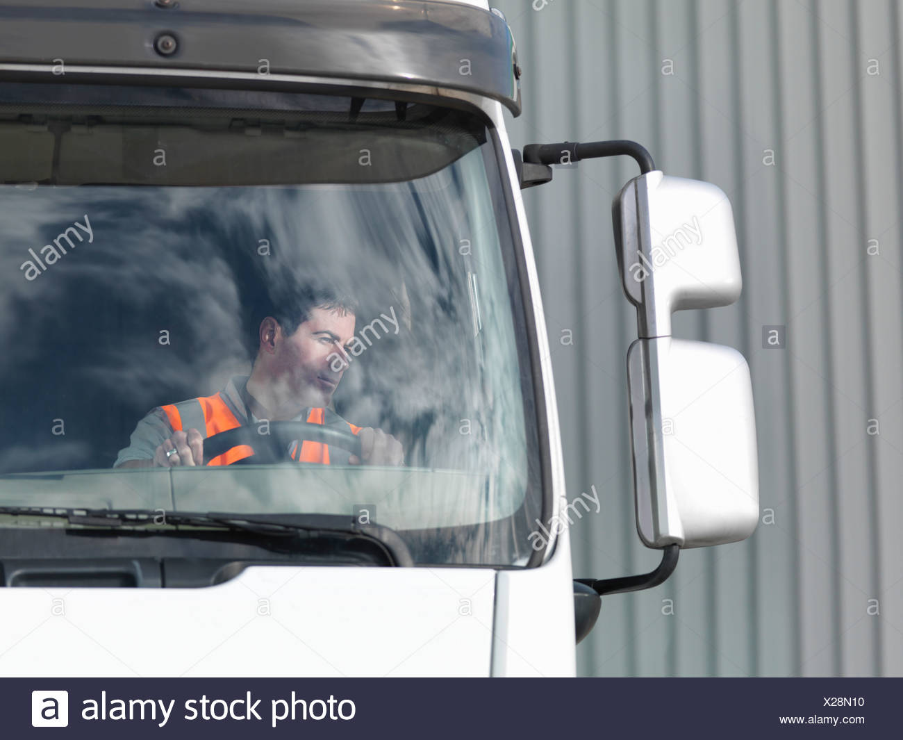 Truck With Driver High Resolution Stock Photography and Images - Alamy