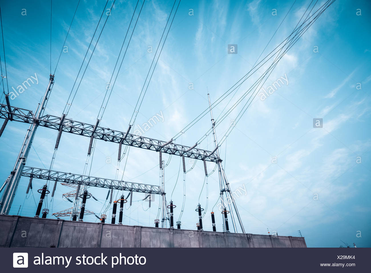 Voltage Transformation Substation High Resolution Stock Photography and ...