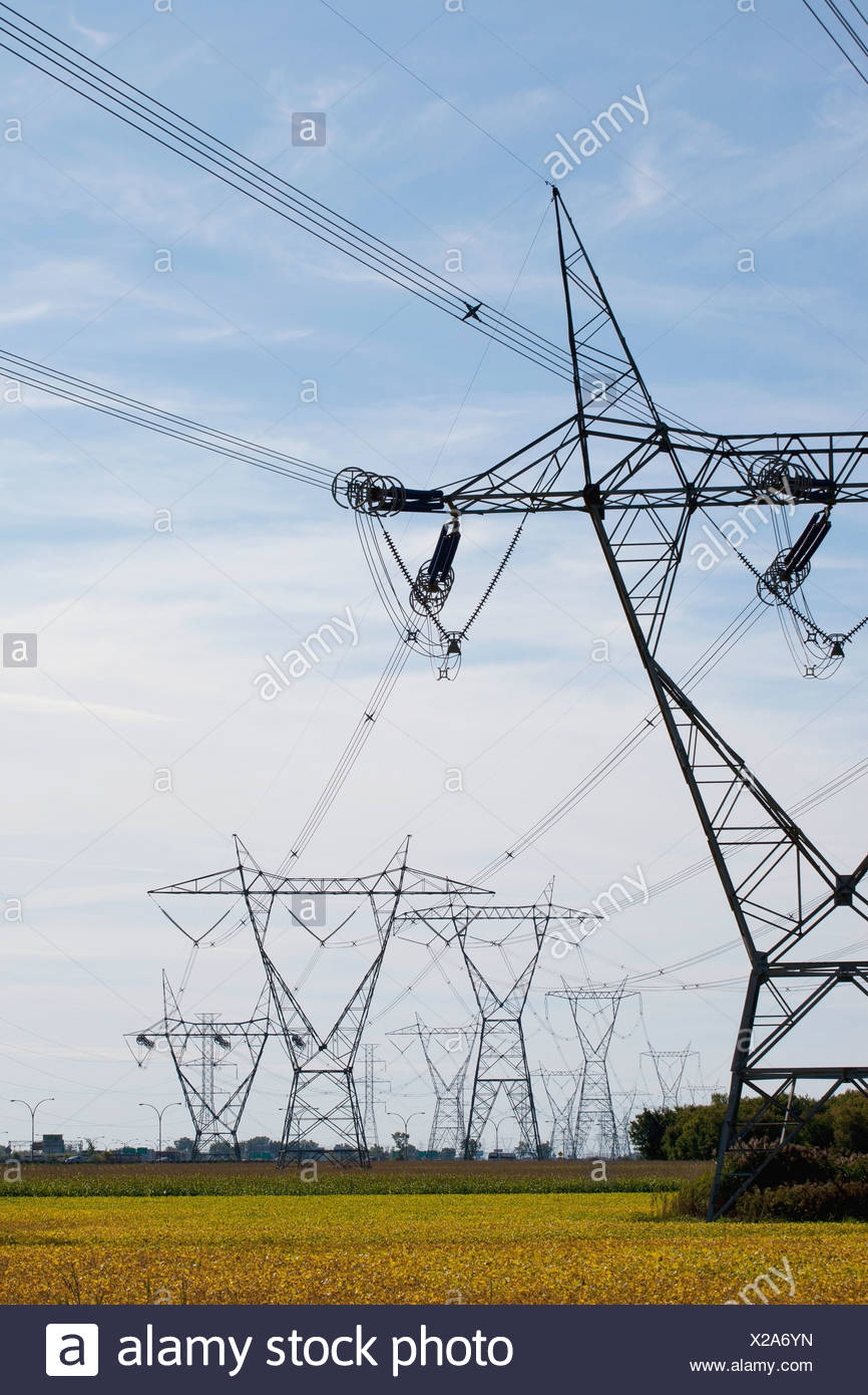 Power Transmission Towers High Resolution Stock Photography and Images ...