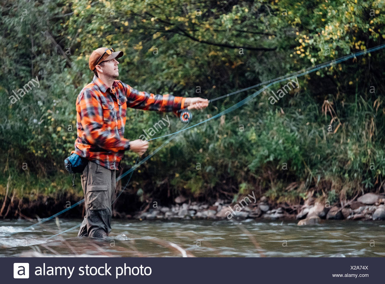 Man Wading High Resolution Stock Photography and Images - Alamy