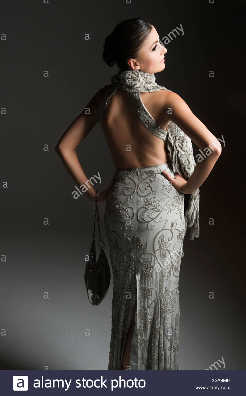 Backless Dress High Resolution Stock Photography and Images - Alamy