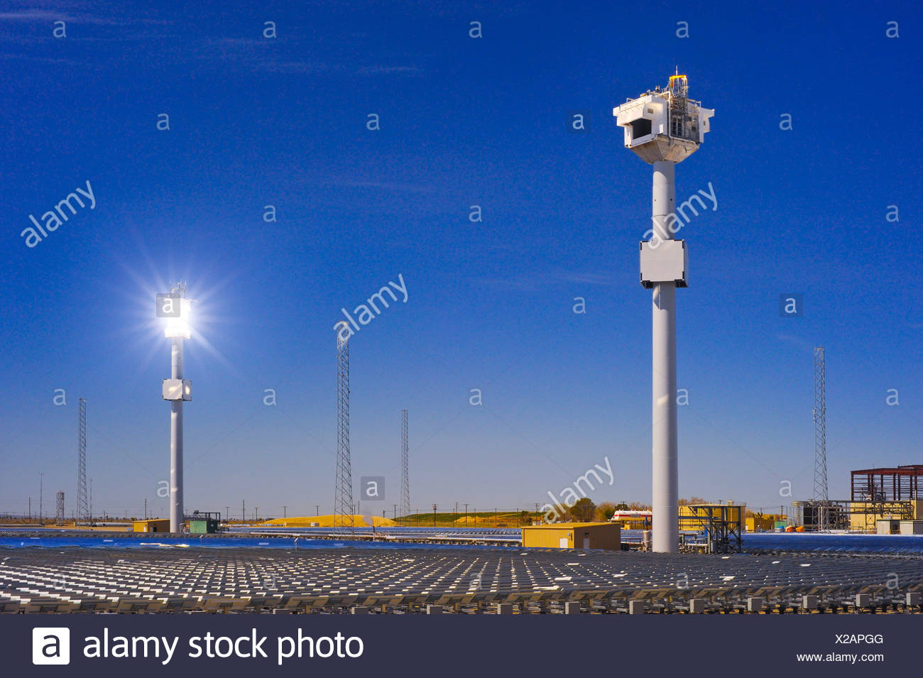 Solar Thermal Power Plants High Resolution Stock Photography and Images ...