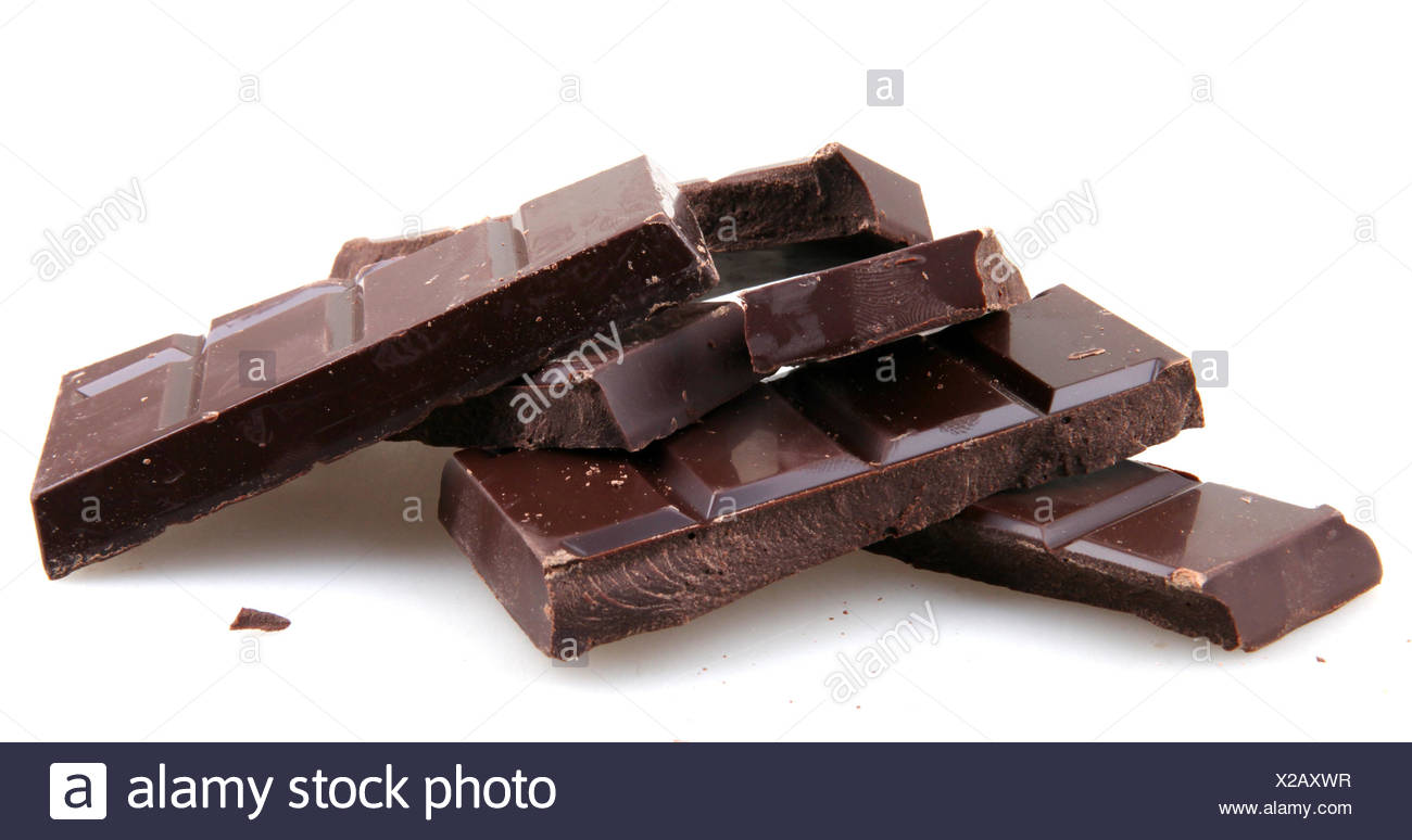 Dark Chocolate Isolated High Resolution Stock Photography and Images ...