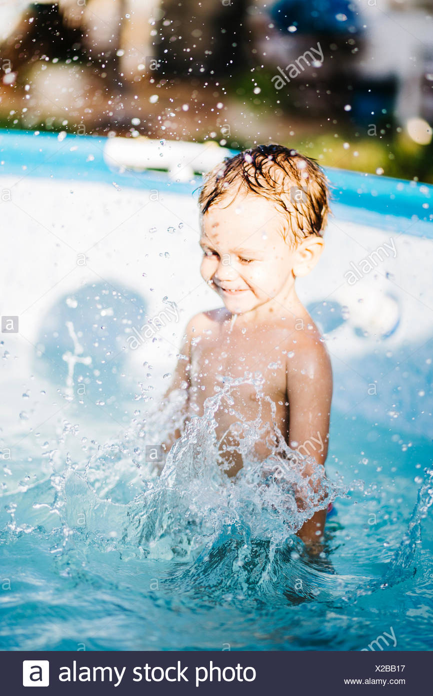 Pool Splashing High Resolution Stock Photography and Images - Alamy