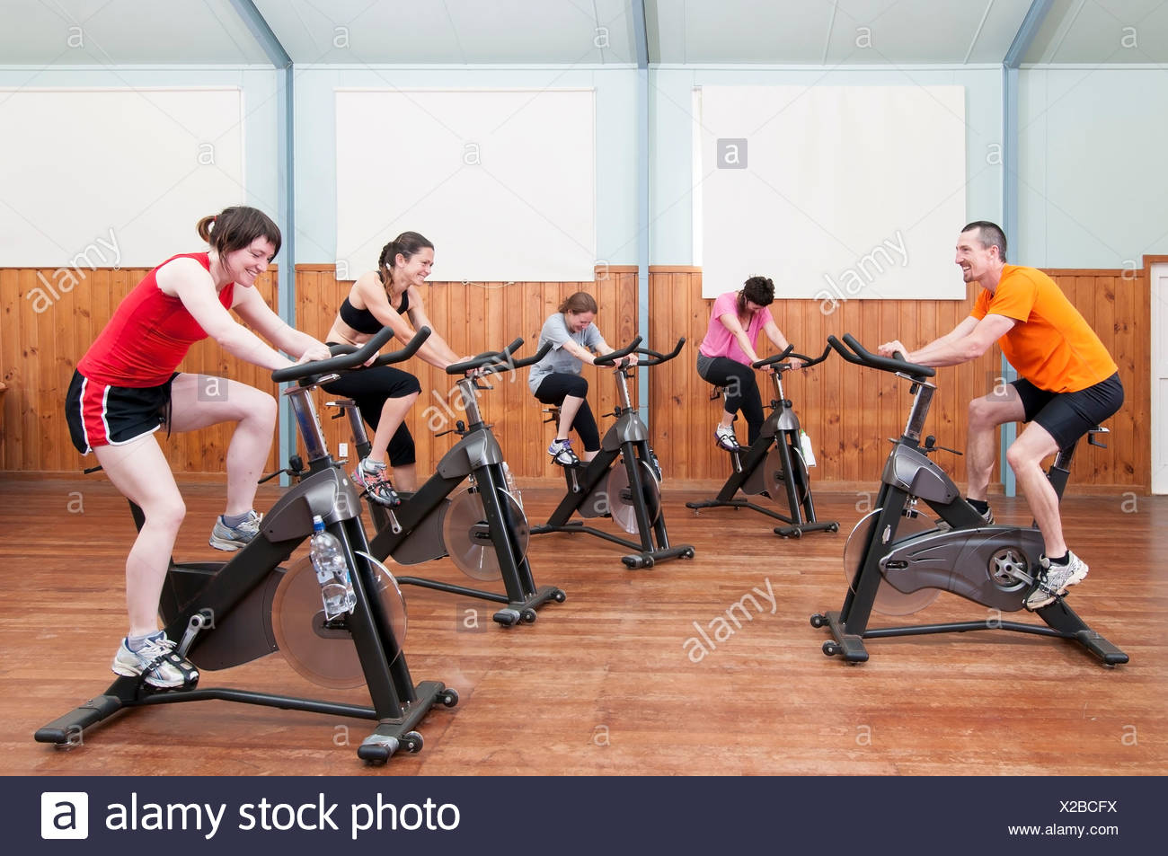 Instructor Bike High Resolution Stock Photography and Images - Alamy