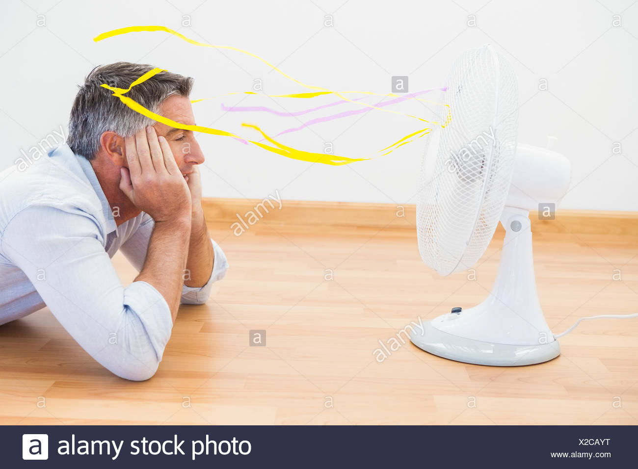 Fan Blowing Ribbons High Resolution Stock Photography and Images - Alamy