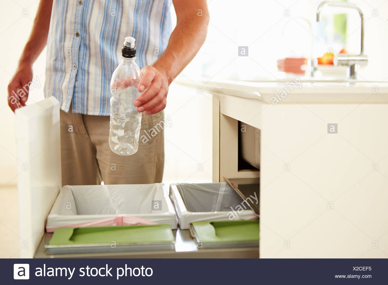 Person Recycling Bin High Resolution Stock Photography and Images - Alamy