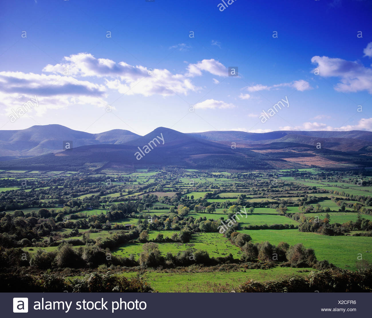 Galtee Mountains County Tipperary Ireland High Resolution Stock ...