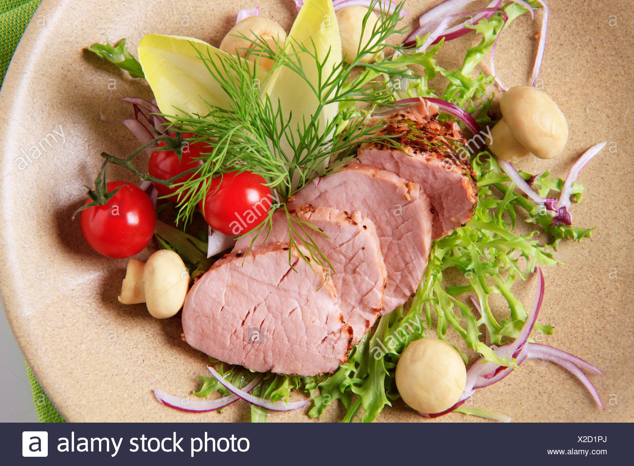 Pork Tenderloin Fine Dining High Resolution Stock Photography and ...