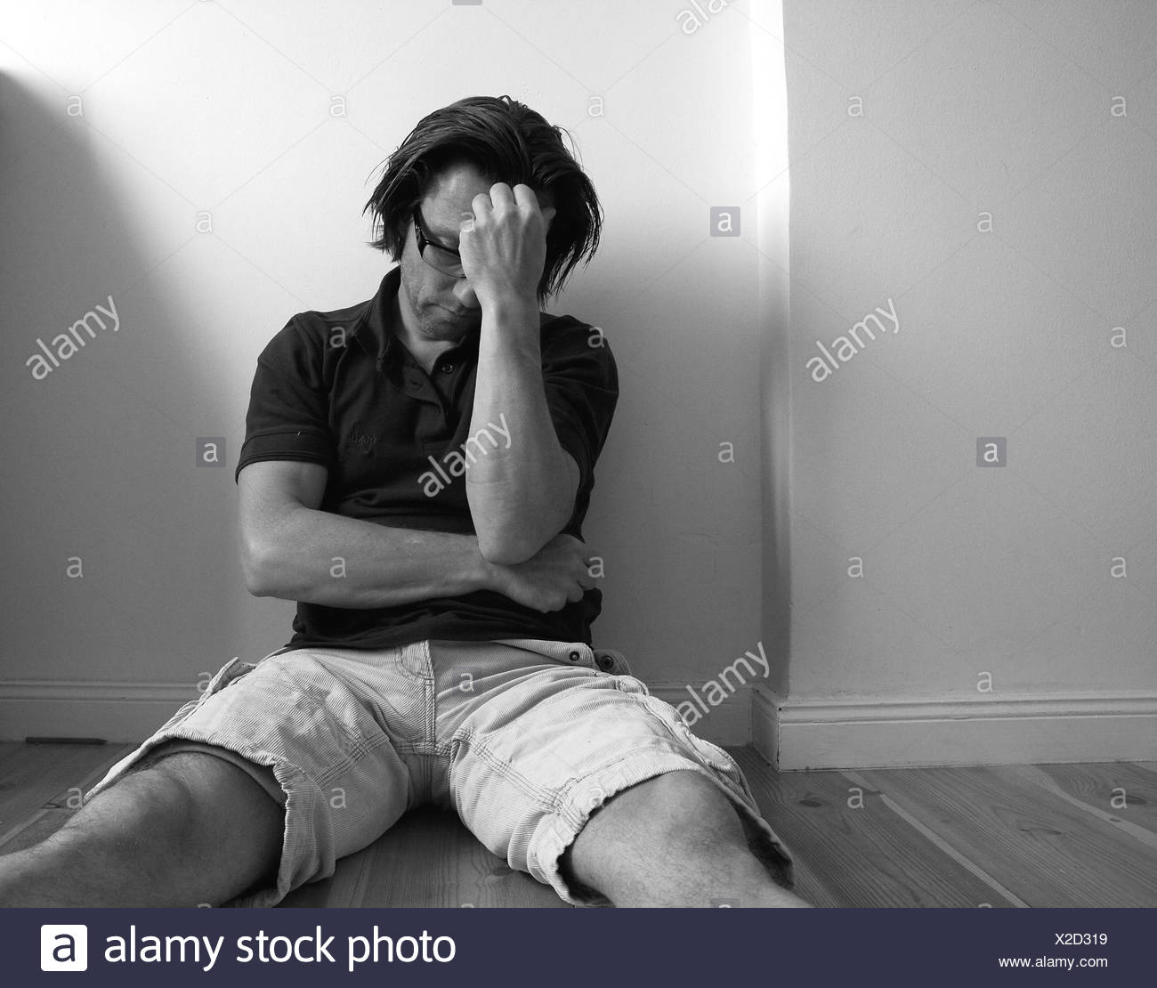 Dejected Black and White Stock Photos & Images - Alamy