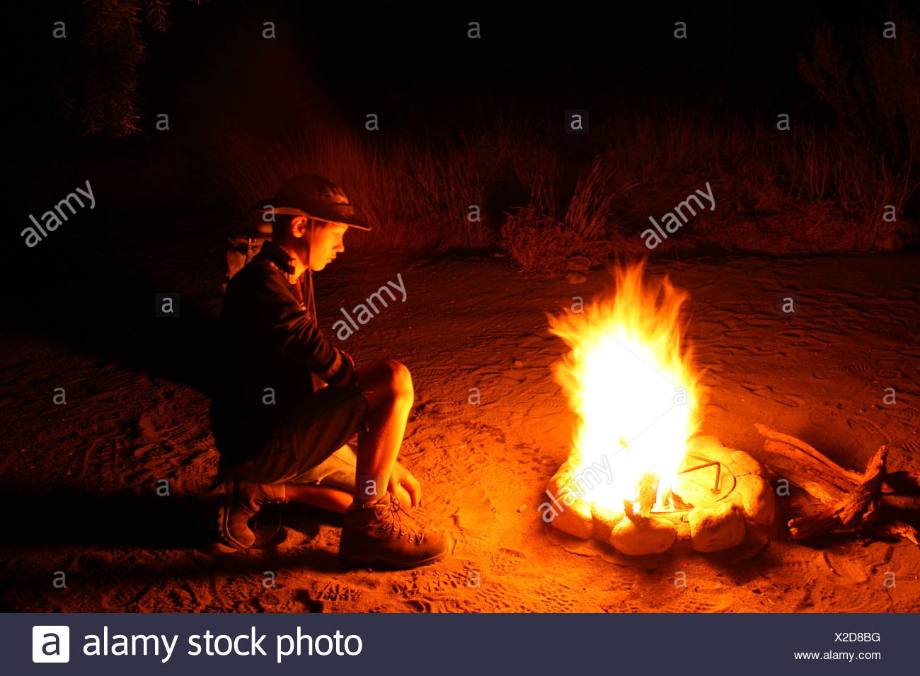 Campfire Of Boy Scouts High Resolution Stock Photography and Images - Alamy