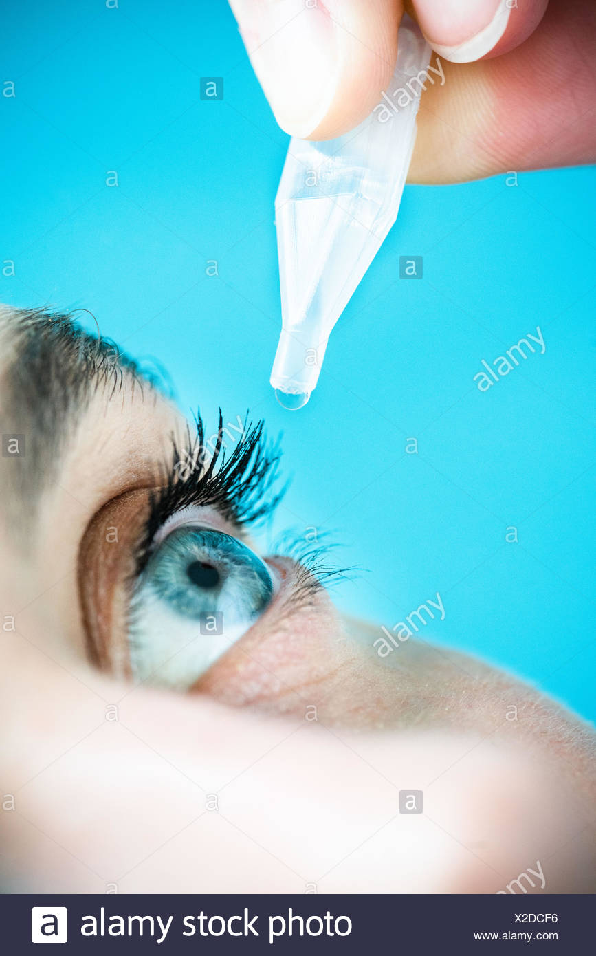 Eye Drops High Resolution Stock Photography and Images - Alamy