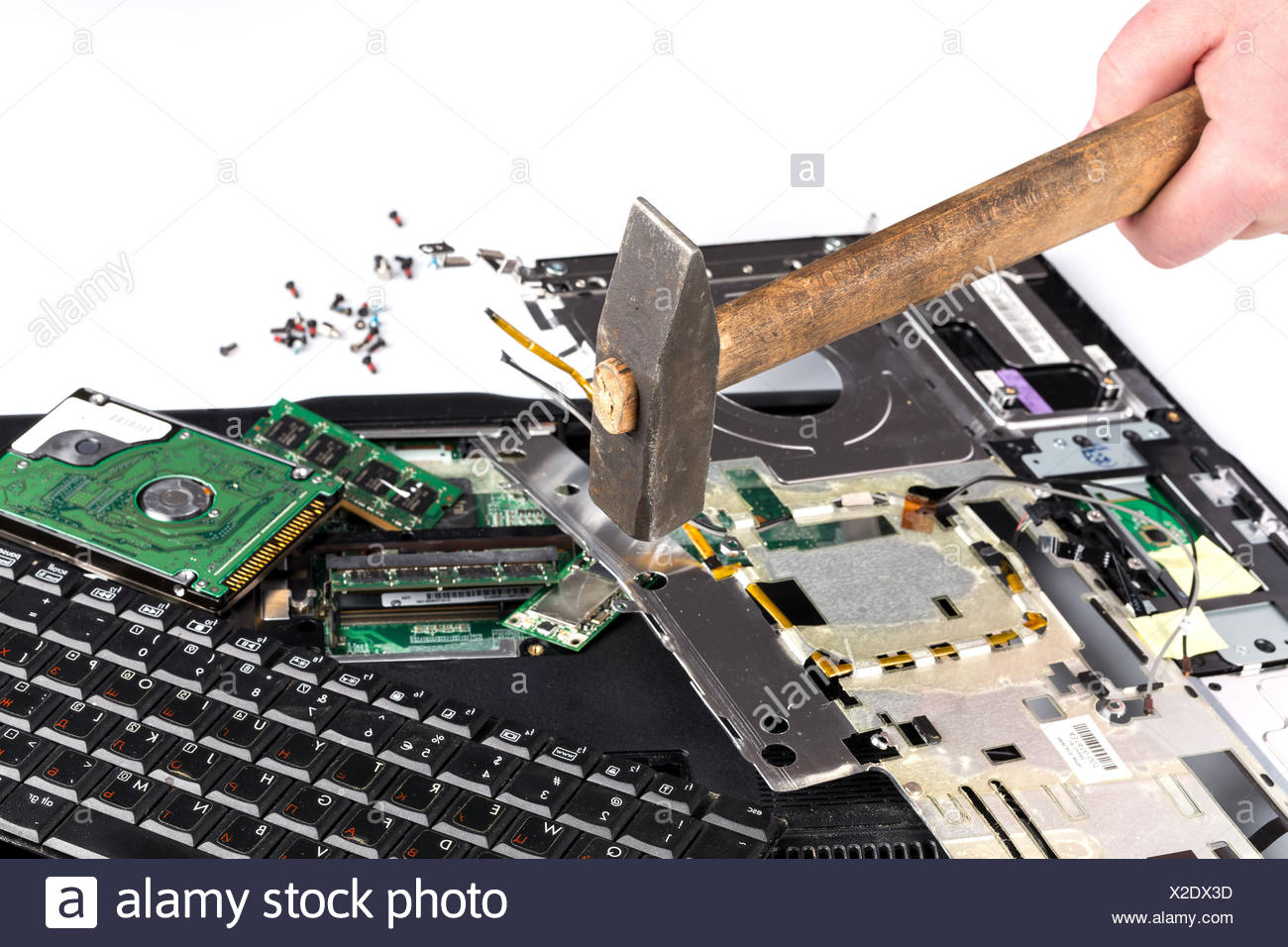 Man Destroy Computer Stock Photos & Man Destroy Computer Stock Images ...