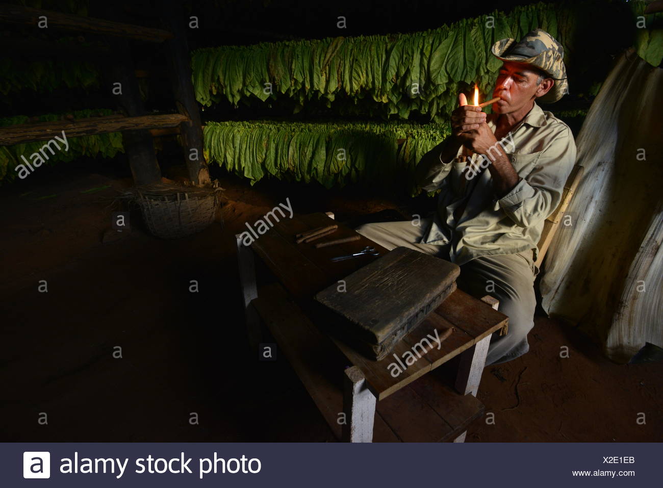 Smoking Farmer Stock Photos & Smoking Farmer Stock Images - Alamy