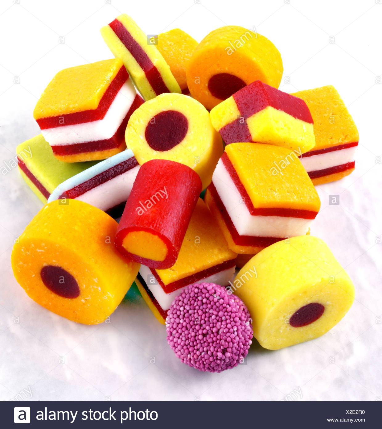 Fruit Allsorts Stock Photos & Fruit Allsorts Stock Images - Alamy