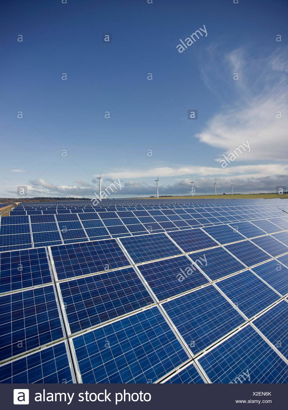 Solar Panels Field High Resolution Stock Photography and Images - Alamy
