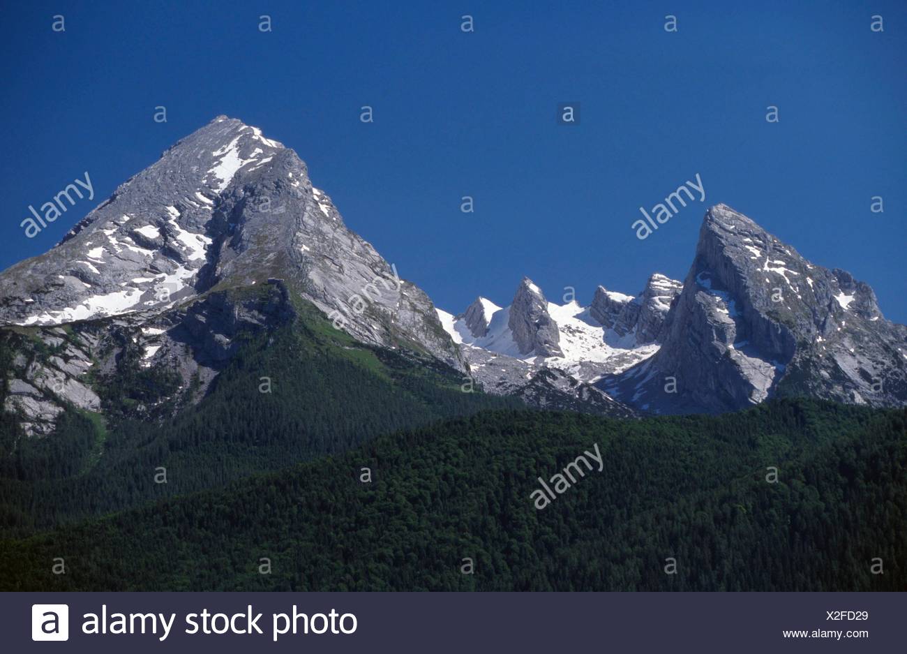 Hochkalter Massif Stock Photos & Hochkalter Massif Stock Images - Alamy