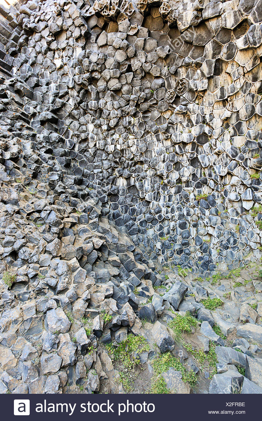 Volcanic Hexagonal Columns High Resolution Stock Photography and Images ...