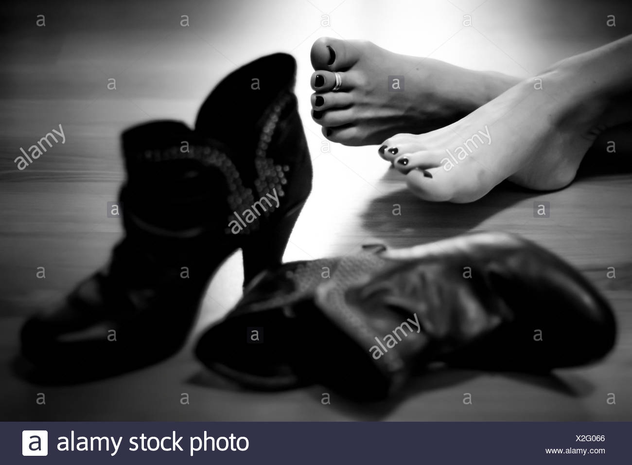 Crossed Feet High Resolution Stock Photography and Images - Alamy