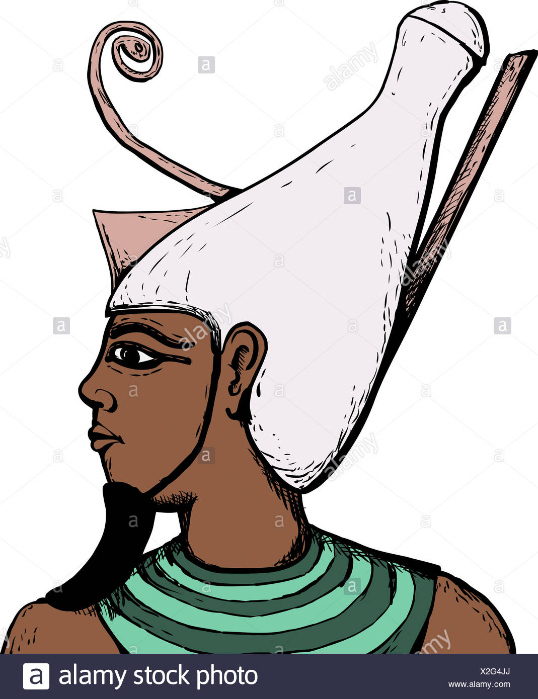 Ancient Egyptian God Atum High Resolution Stock Photography and Images ...