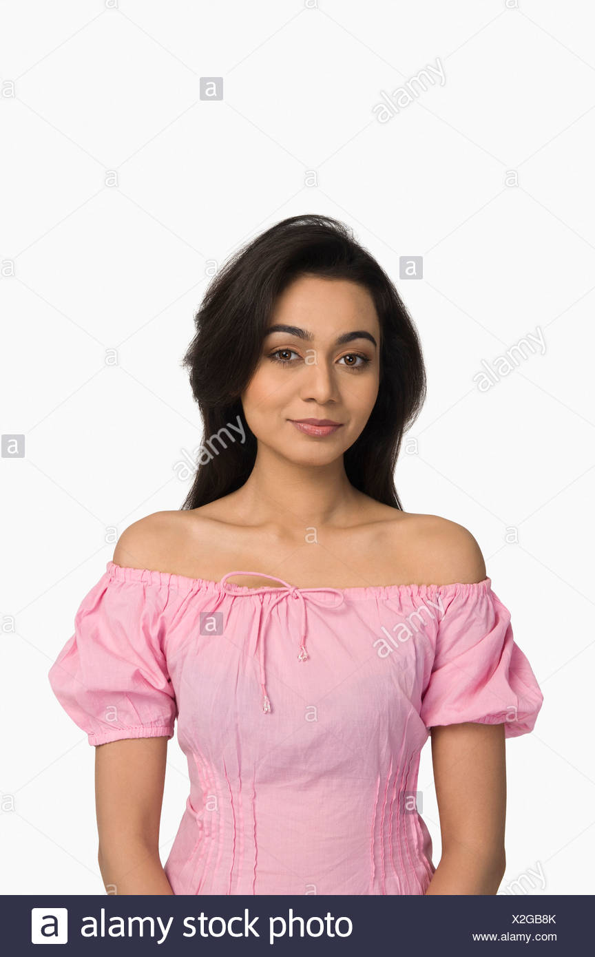 A Beautiful Woman Smirking Stock Photos & A Beautiful Woman Smirking ...