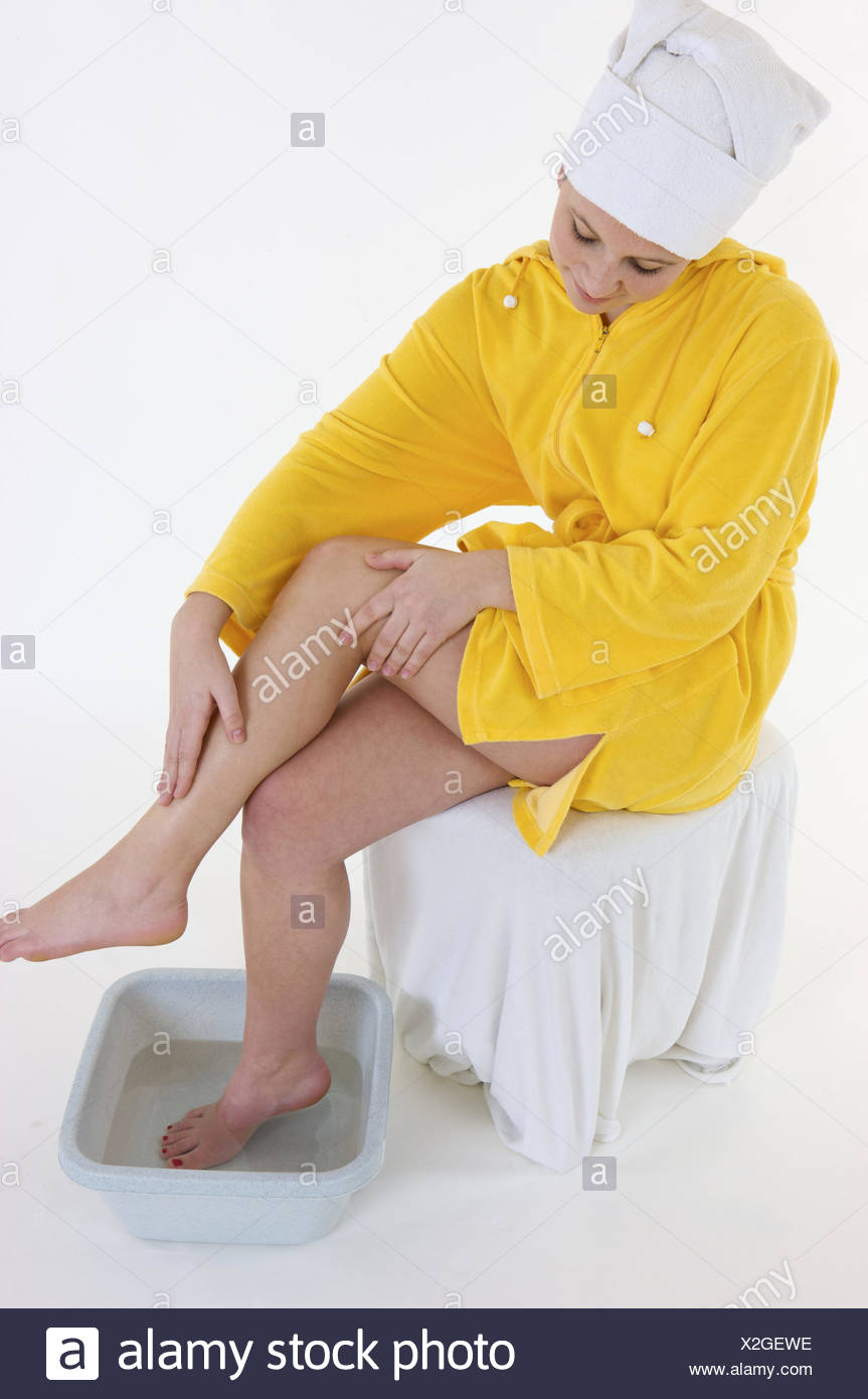 Woman Washing Feet High Resolution Stock Photography and Images - Alamy