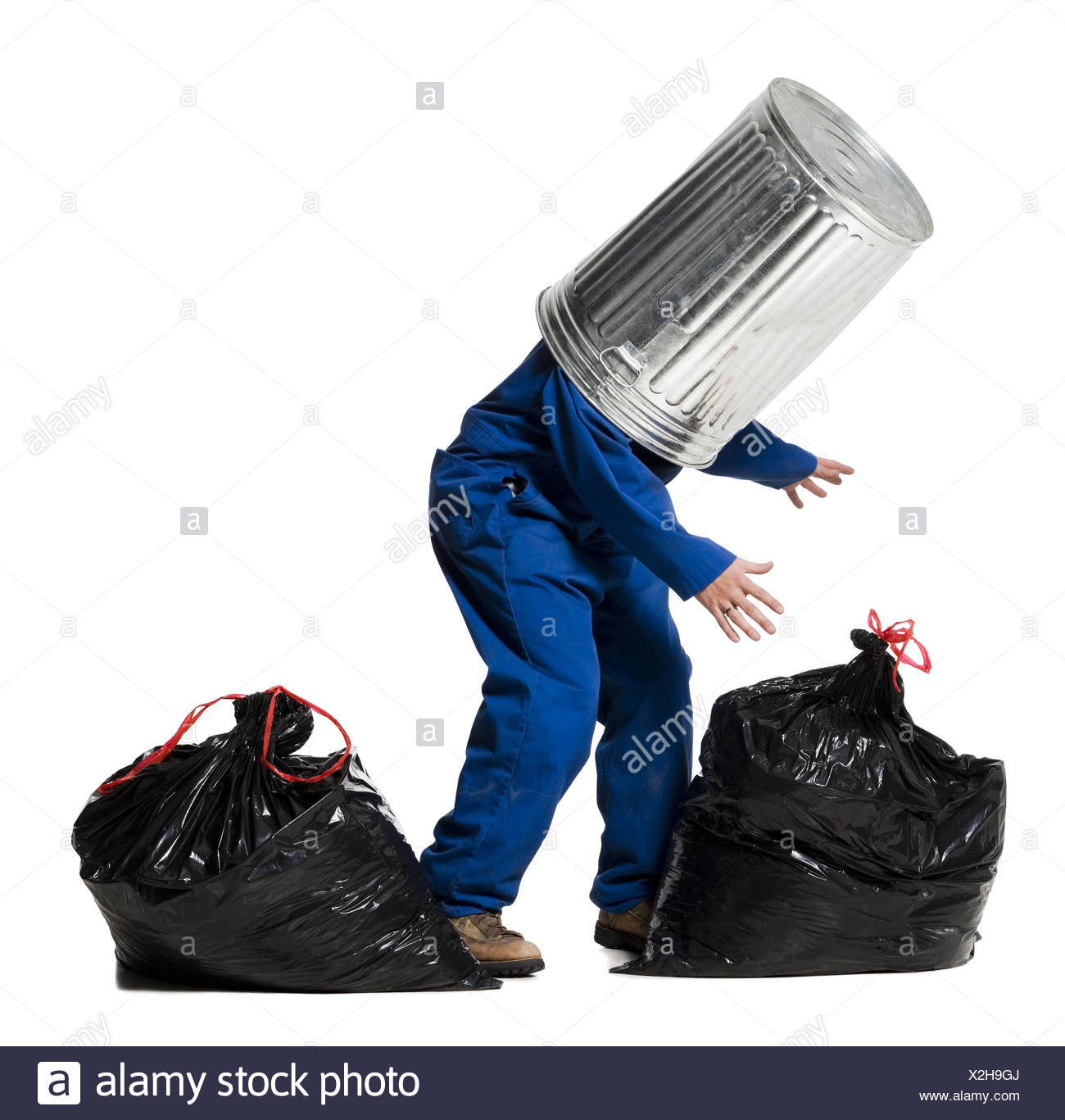 Trashman Cut Out Stock Images & Pictures - Alamy