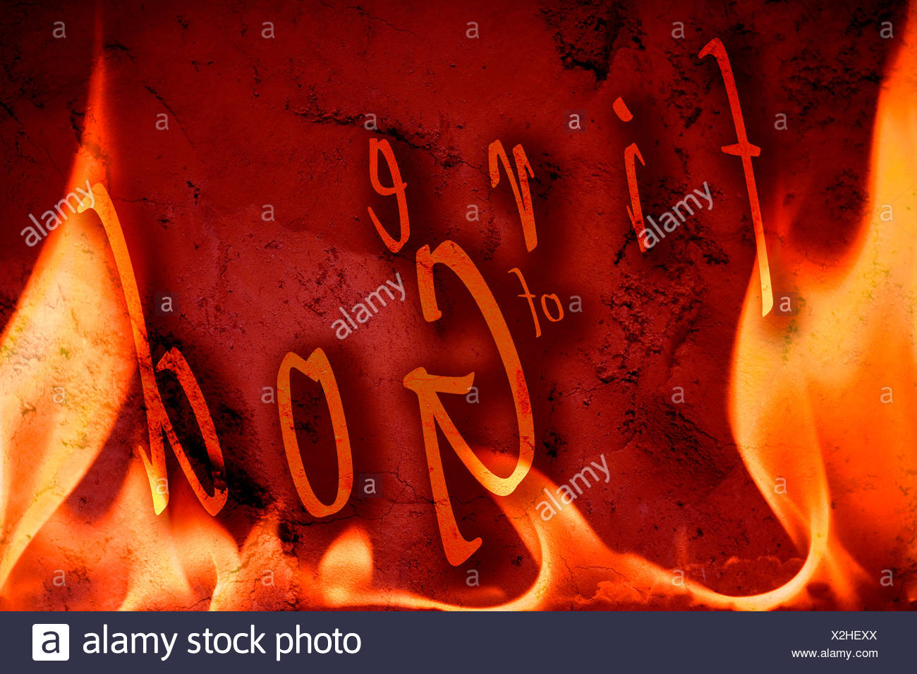 Burn Flame Fire Illustration High Resolution Stock Photography and ...