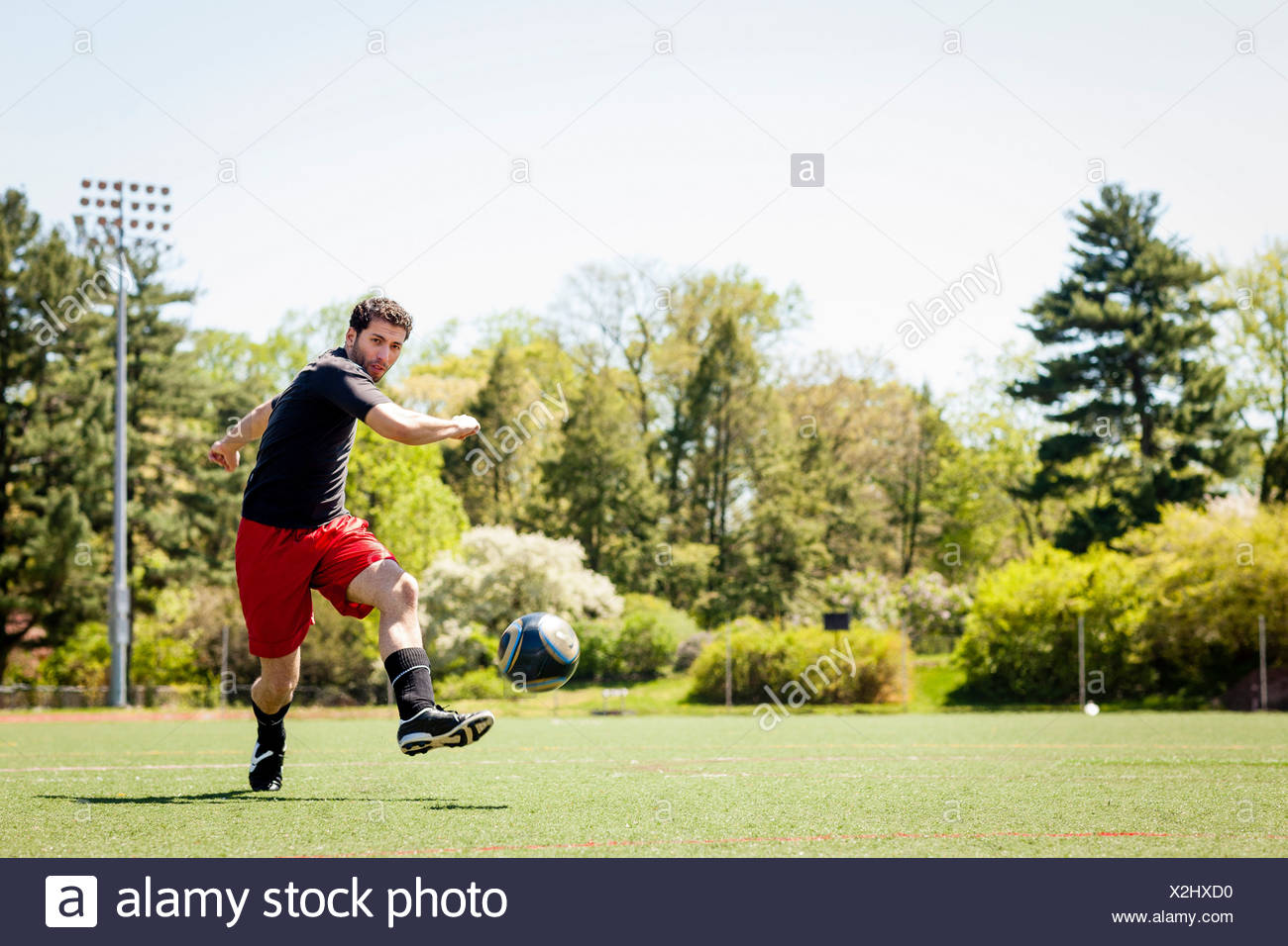 Kicking High Resolution Stock Photography and Images - Alamy