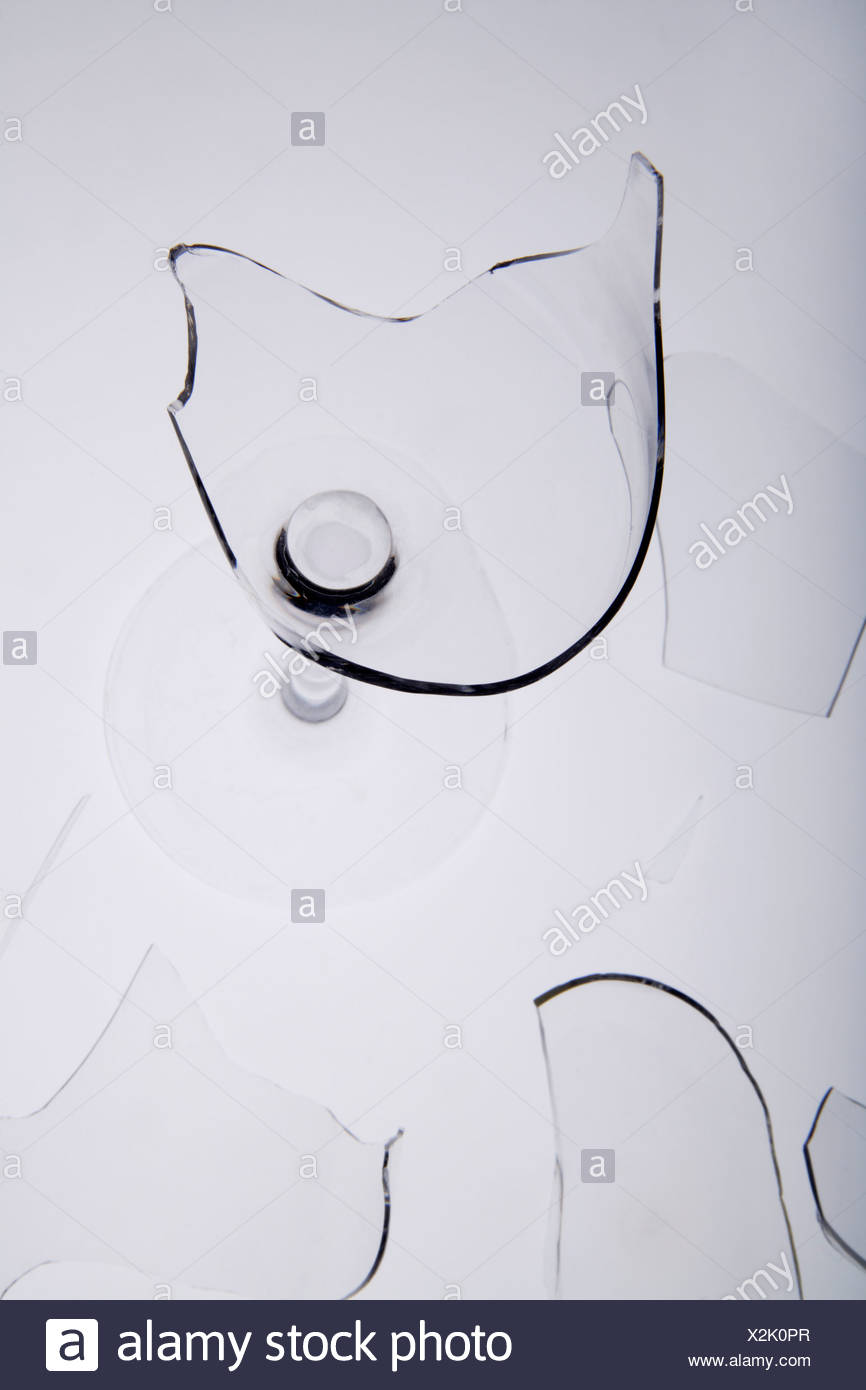 Broken Drinking Glass Stock Photos & Broken Drinking Glass Stock Images ...