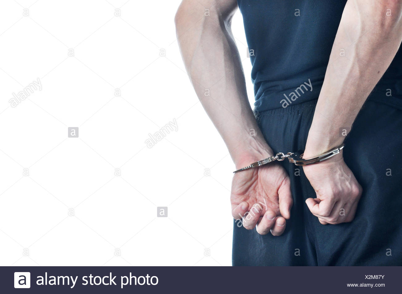 Handcuff Teenager High Resolution Stock Photography and Images - Alamy