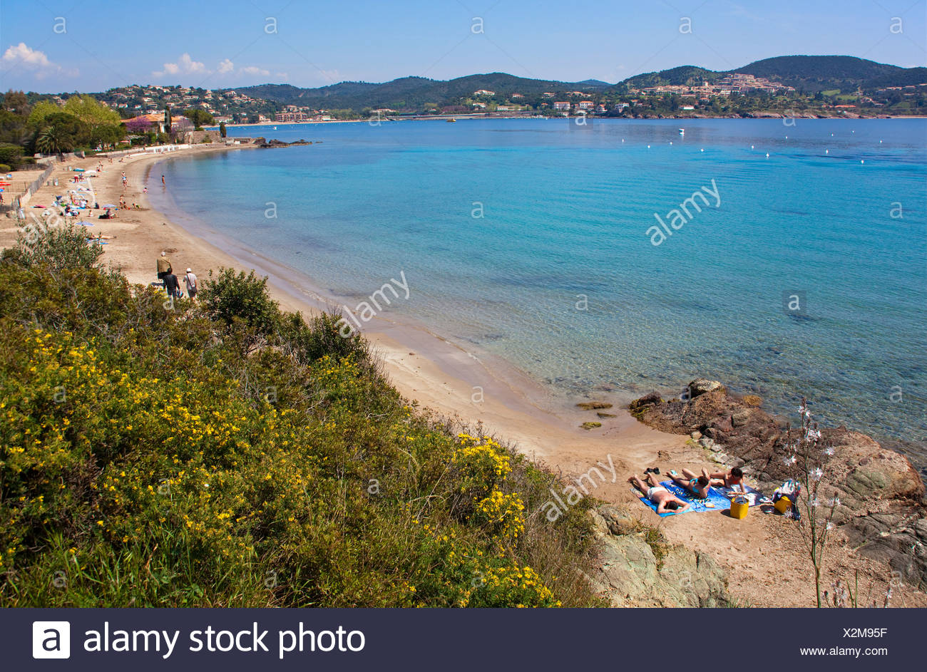 Saint Raphael France Beach High Resolution Stock Photography and Images ...