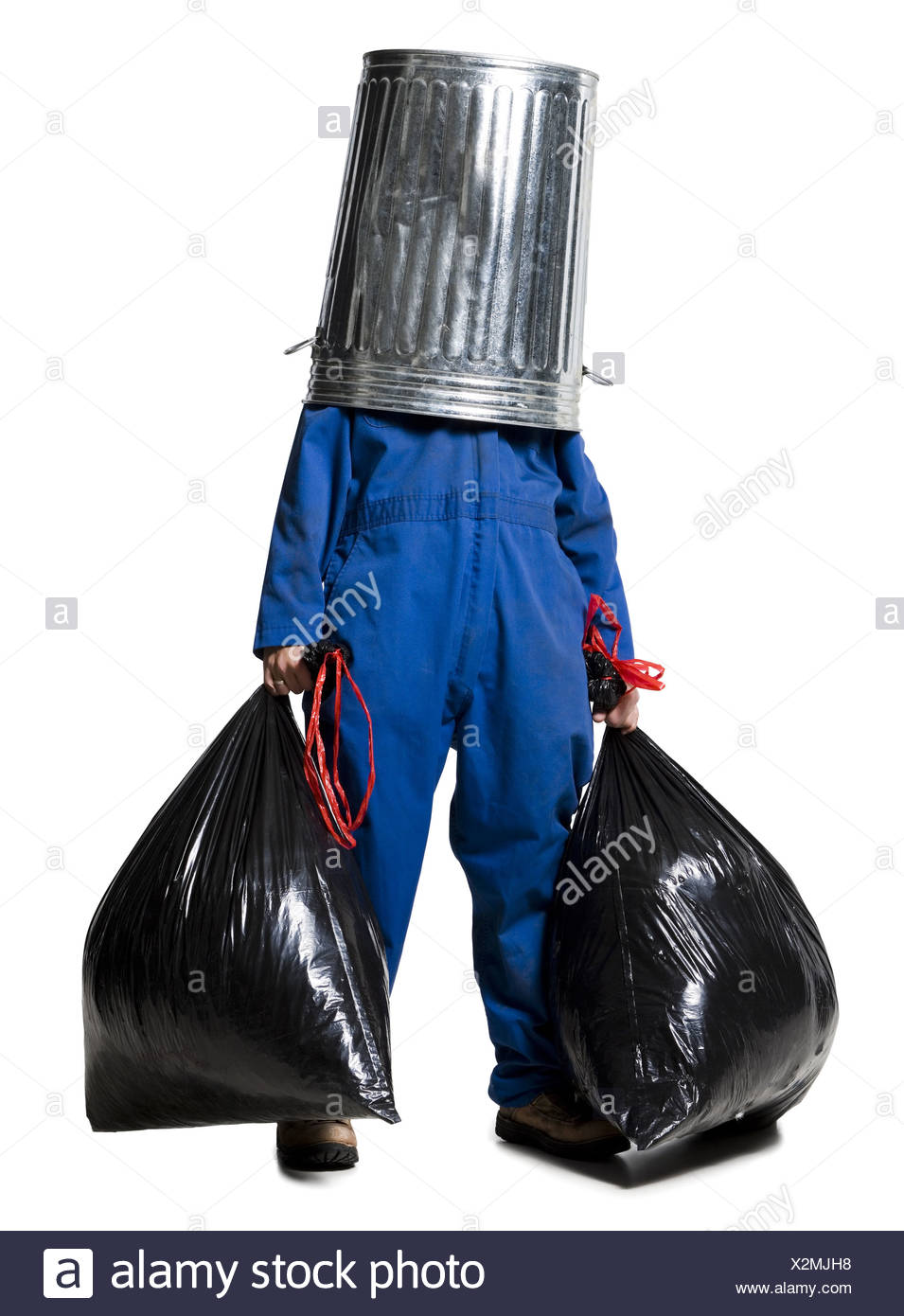 Trashman Cut Out Stock Images & Pictures - Alamy