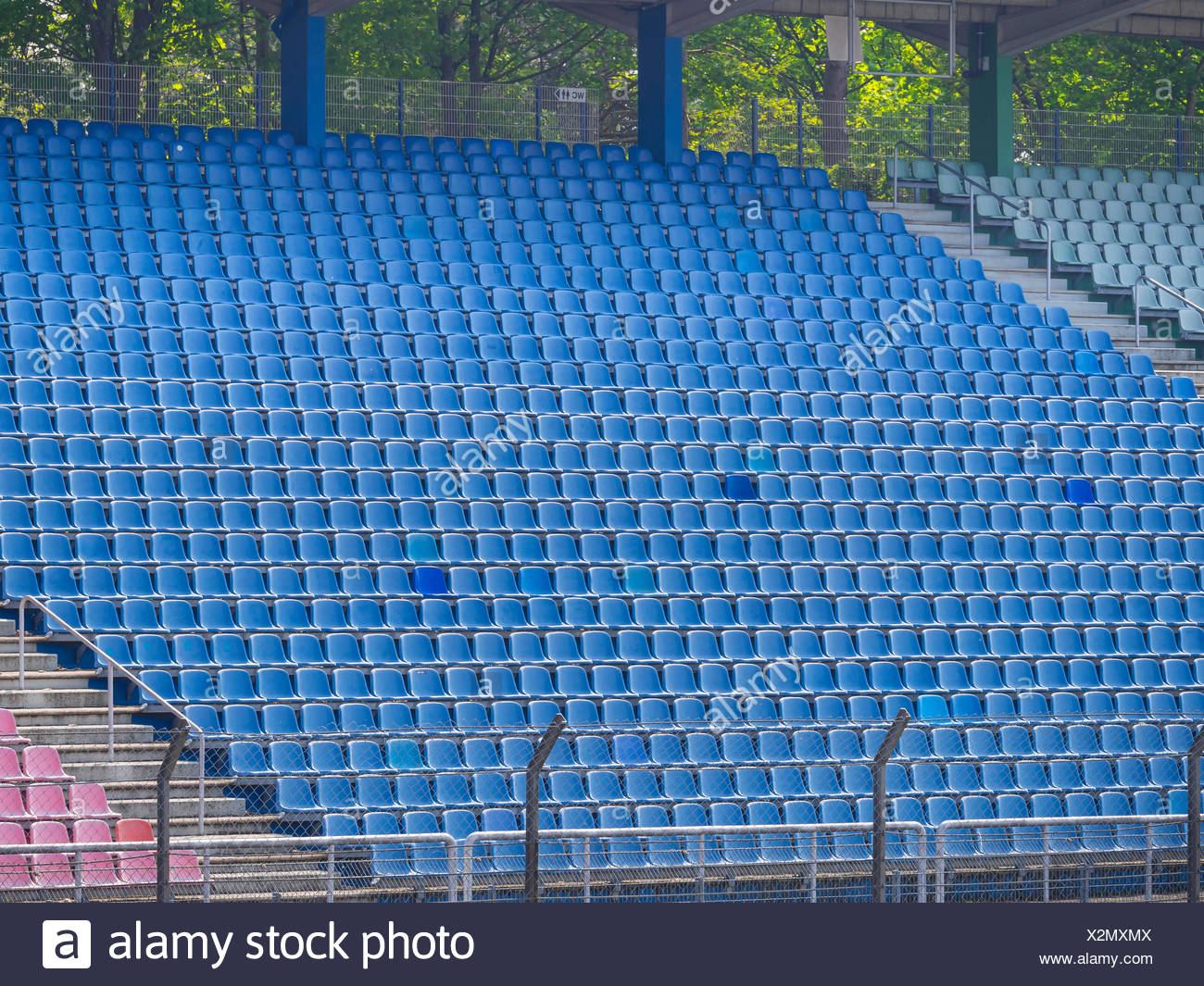 Empty Bleachers Seats High Resolution Stock Photography and Images - Alamy