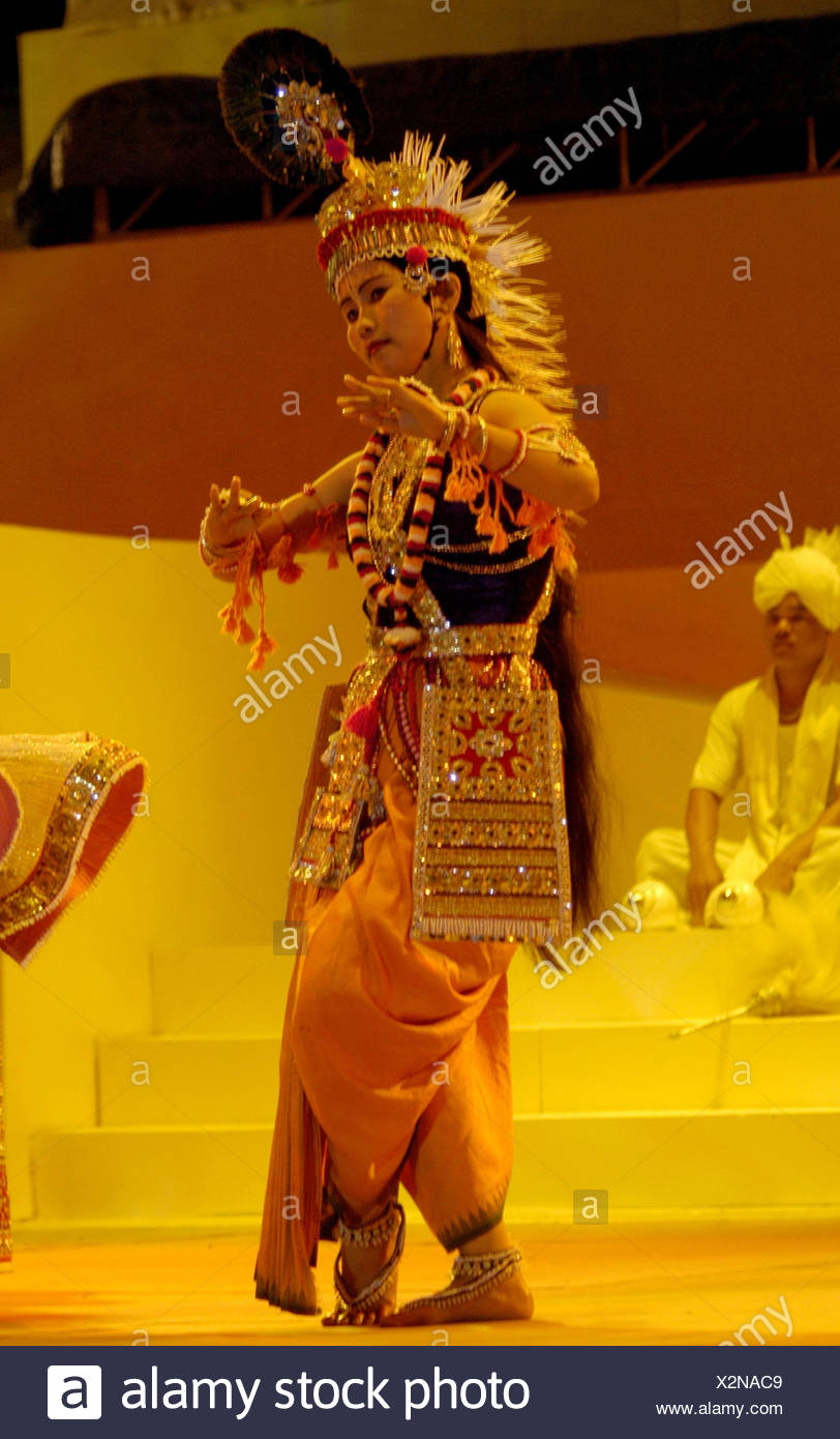 Manipuri Dance High Resolution Stock Photography and Images - Alamy